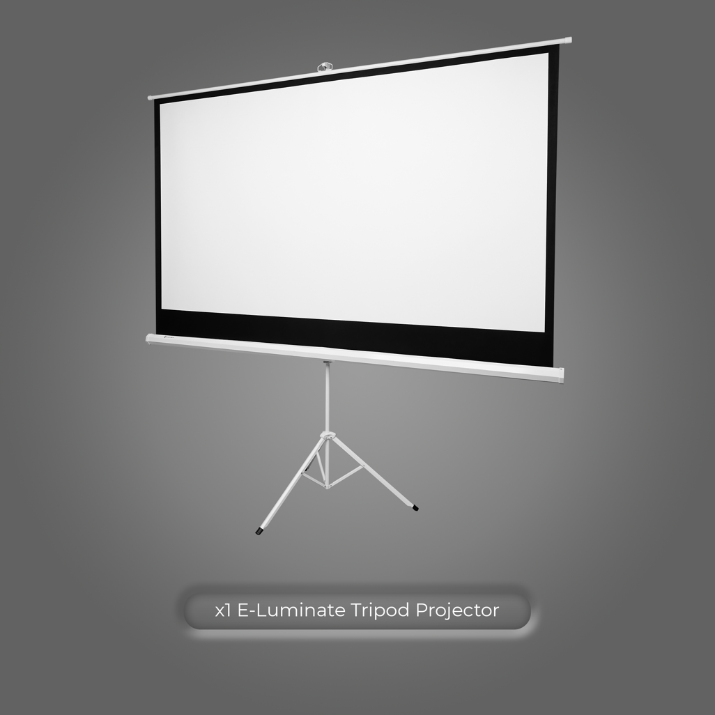 Connex E-Luminate Tripod Projector Screen 100 inch - 16:9 – TecAfrica ...