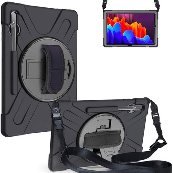 Tuff-Luv MF3291 Armour Jack Rugged Case with Stand Shoulder Strap Pen ...
