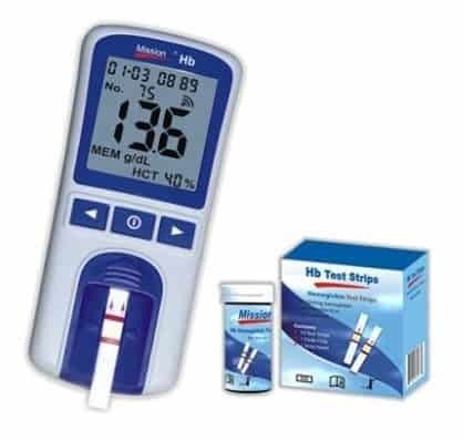 Mission HB Hemoglobin Testing Machine with Strips – TecAfrica Solutions