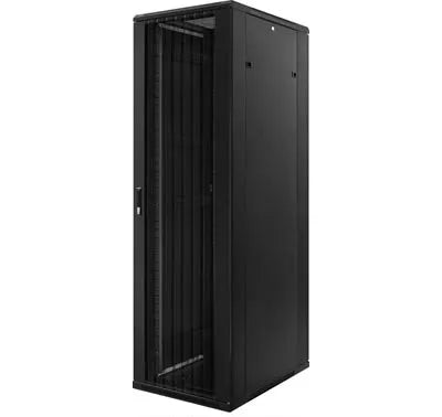 RCT 47U Server Cabinet X600X1200 CABINET PERFORATED 4 x uprights gl ...